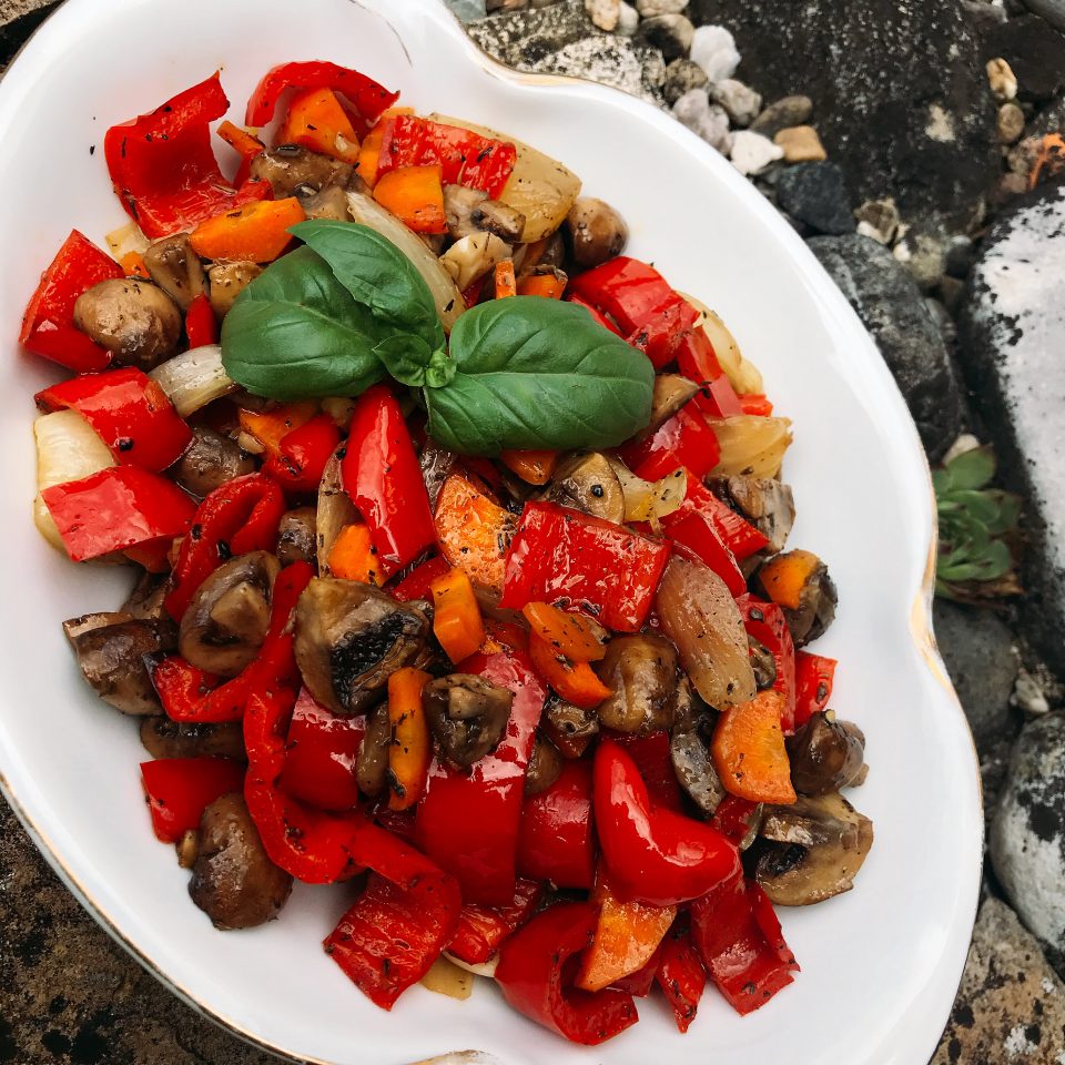 Schnelle Antipasti - Ofengemüse - Kathis Rezepte